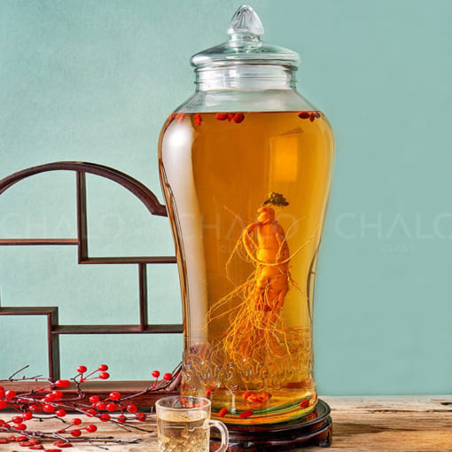 Bình ngâm rượu thuỷ tinh dáng chân mây - 6000ml - Chalo Glass - NCC #1 ...