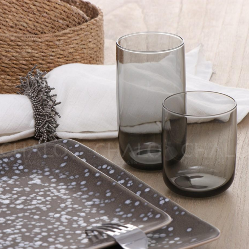 Ly thủy tinh màu xám Pasabahce Iconic Grey Rock 280ml - 420112 - Chalo ...