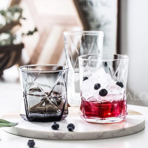 Ly thủy tinh Cassiopea 320ml - Màu xám khói - 234540 - Chalo Glass ...