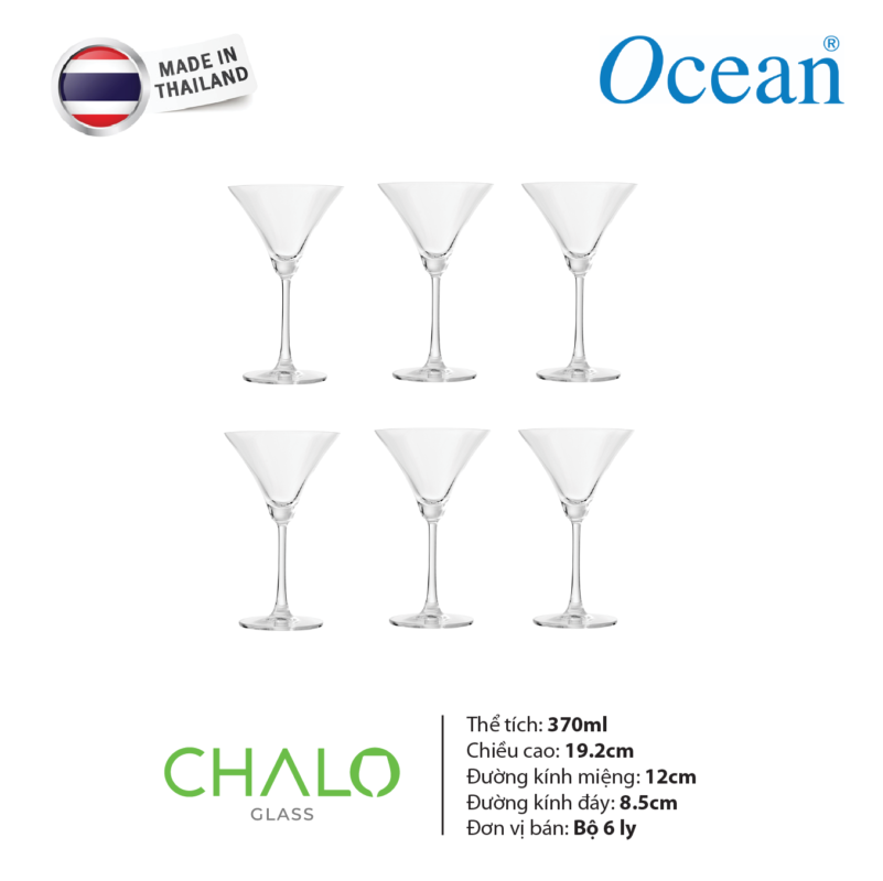 Ly thủy tinh Ocean Madison Cocktail - 285ml - 15C10 - Chalo Glass - NCC ...