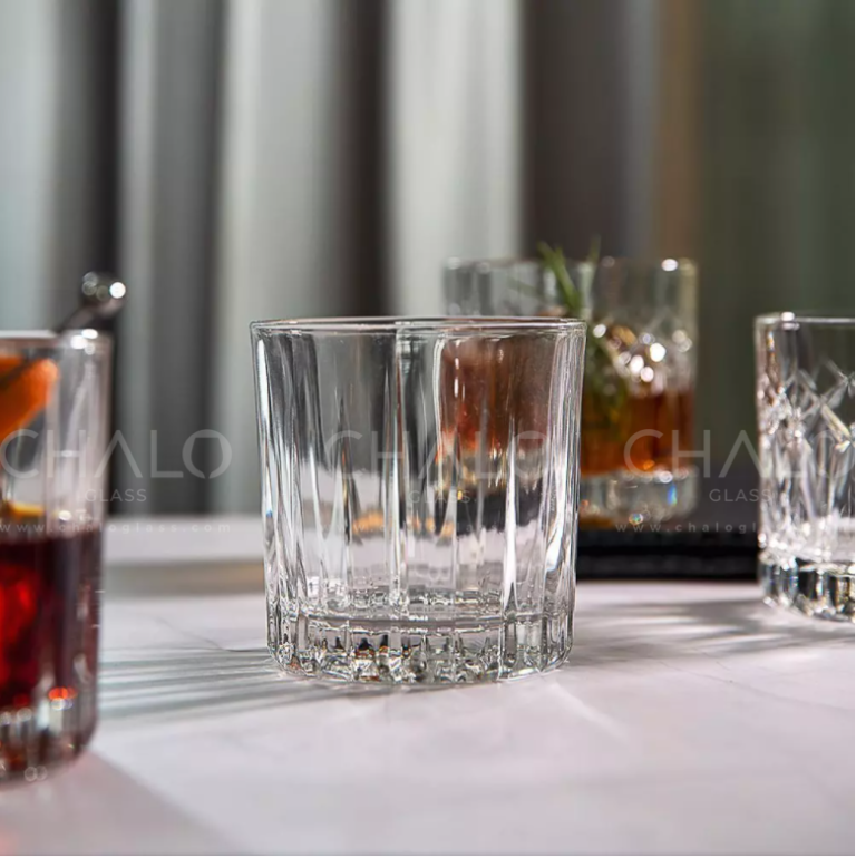 Ly thuỷ tinh Ocean Traze PRE Double Rock - 350ml - 3662 - Chalo Glass ...