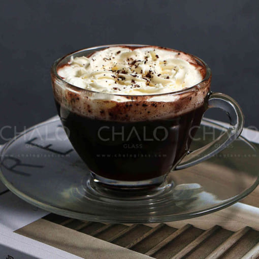 Tách đĩa thủy tinh Ocean Cosmo Cup - 230ml - 0640 - Chalo Glass - NCC ...